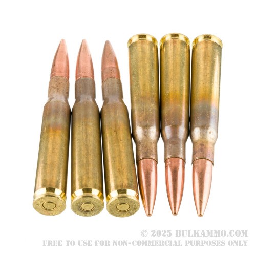 50 Rounds of Bulk .50 BMG Ammo by Ammo Inc. - 660gr FMJ
