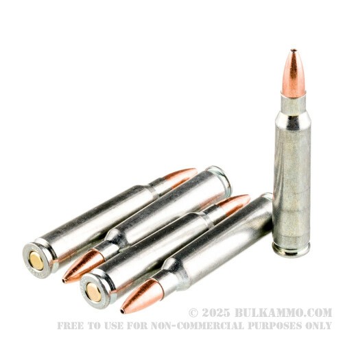 500 Rounds of Bulk .223 Ammo by Silver Bear - 62gr HP
