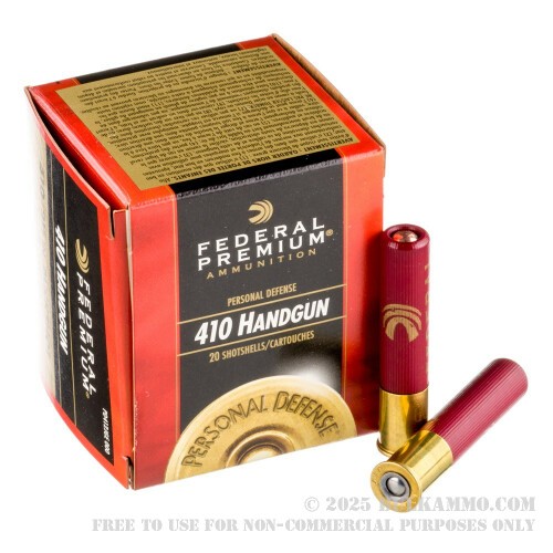 200 Rounds of Bulk .410 Ammo by Federal - 000 Buck
