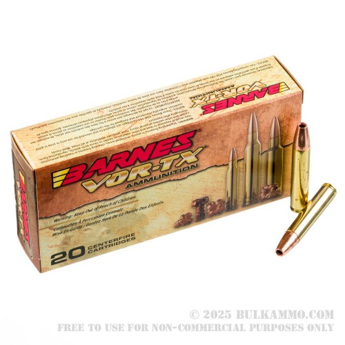 20 Rounds of Bulk .350 Legend Ammo by Barnes - 170gr TSX FB